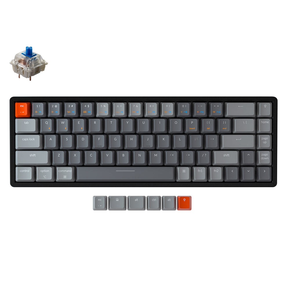 Keychron K6 Wireless Mechanical Keyboard | 65% Keyboard – Credkeys