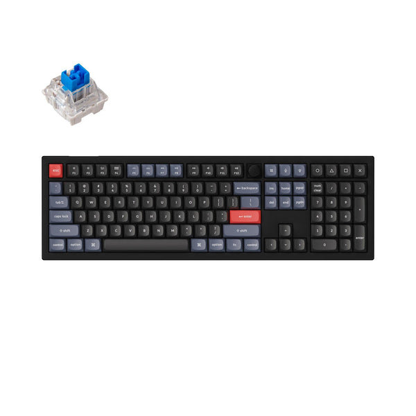 Keychron V6 QMK Custom Wired Mechanical Keyboard – Credkeys